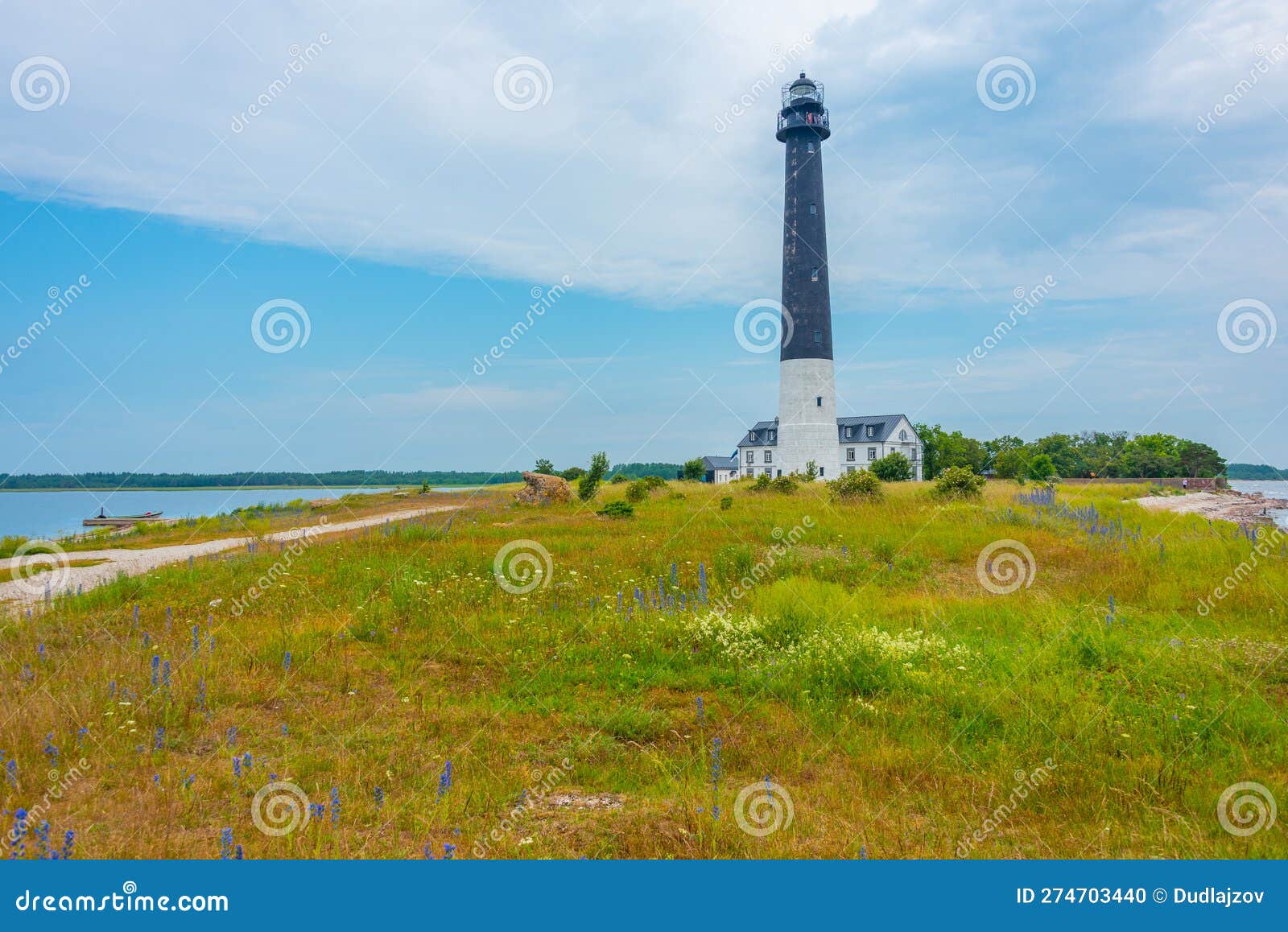 Lighthouse at Sorve Peninsula in Estonia Stock Photo - Image of sorve ...