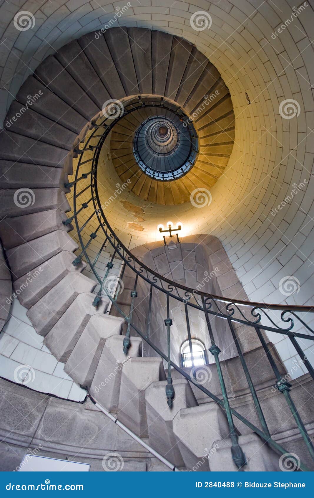 Lighthouse staircase 1 stock photo. Image of spiralstair - 2840488