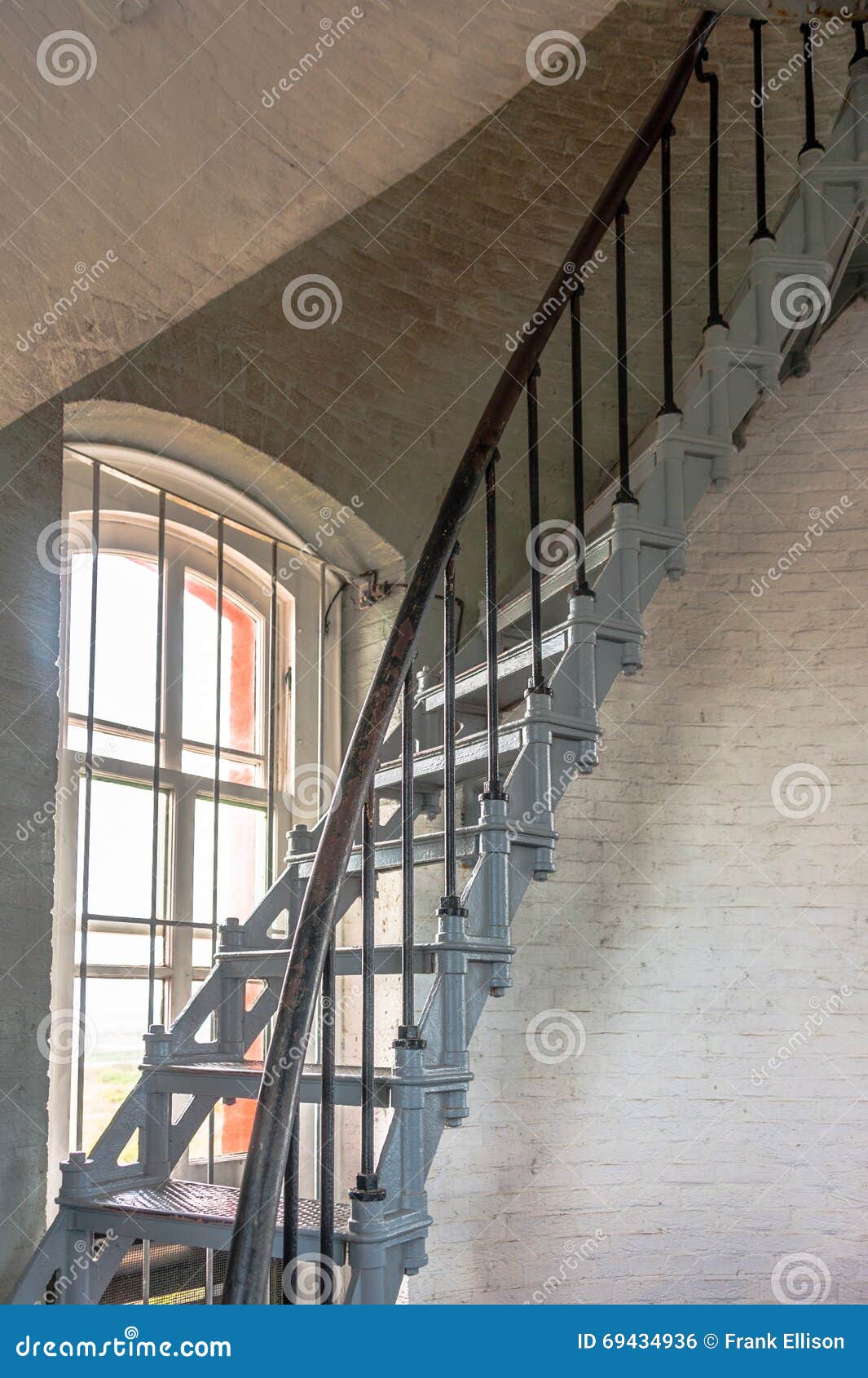 Lighthouse stairs stock photo. Image of stairs, florida - 69434936