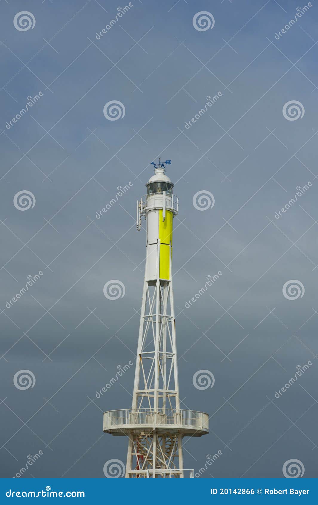 Lighthouse Steel Construction Stock Photo - Image of light, dark: 20142866
