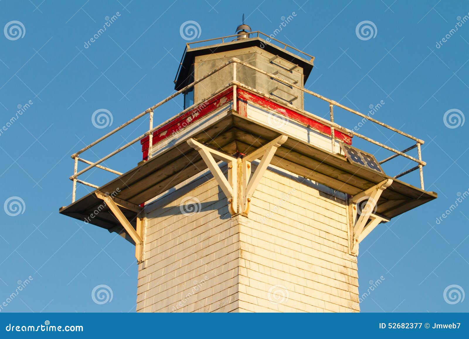 Lighthouse Top stock image. Image of transportation, boats - 52682377
