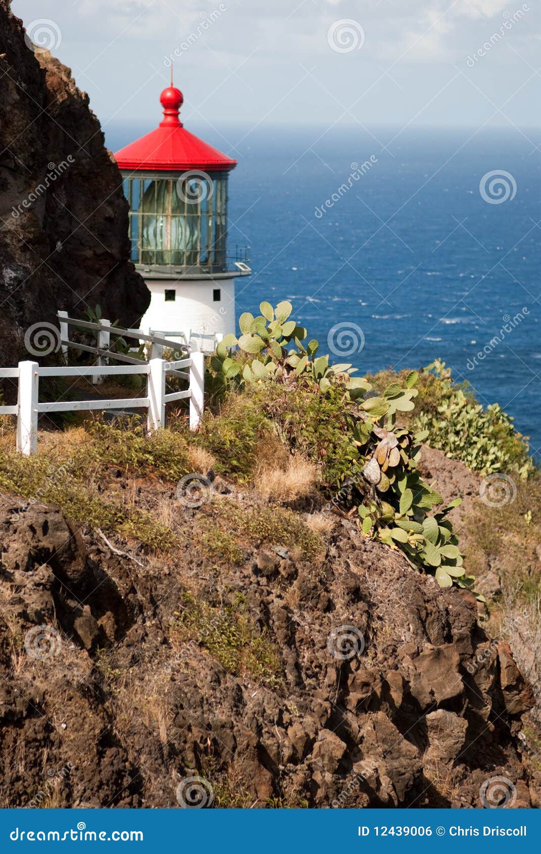 Lighthouse trail. stock photo. Image of rocky, lighthouse - 12439006