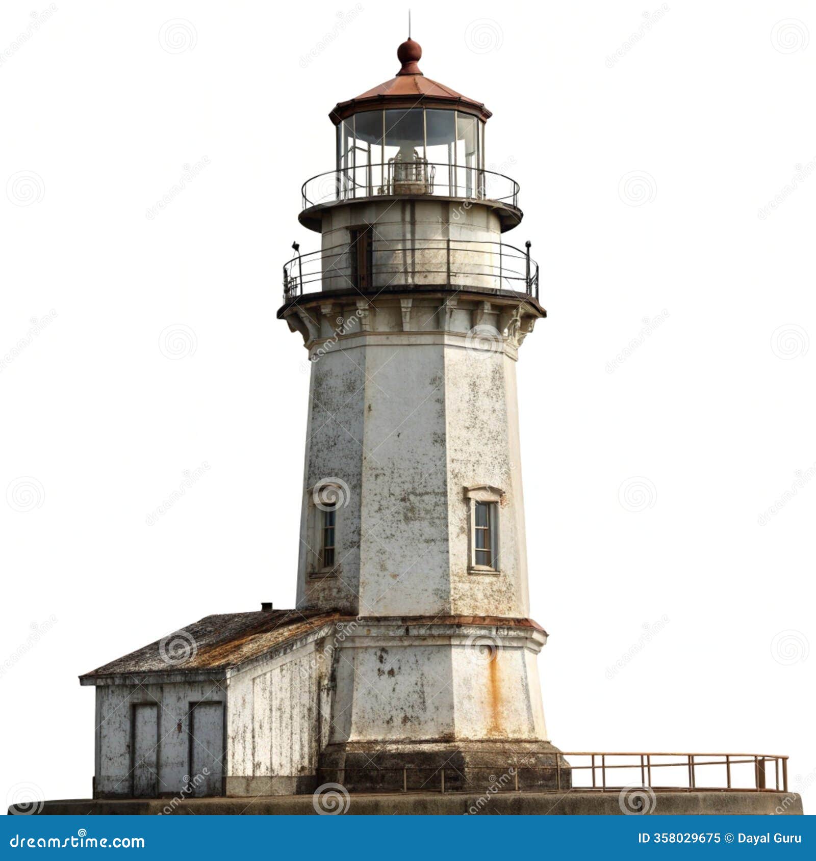 Lighthouse on Transparent Background Stock Illustration - Illustration ...