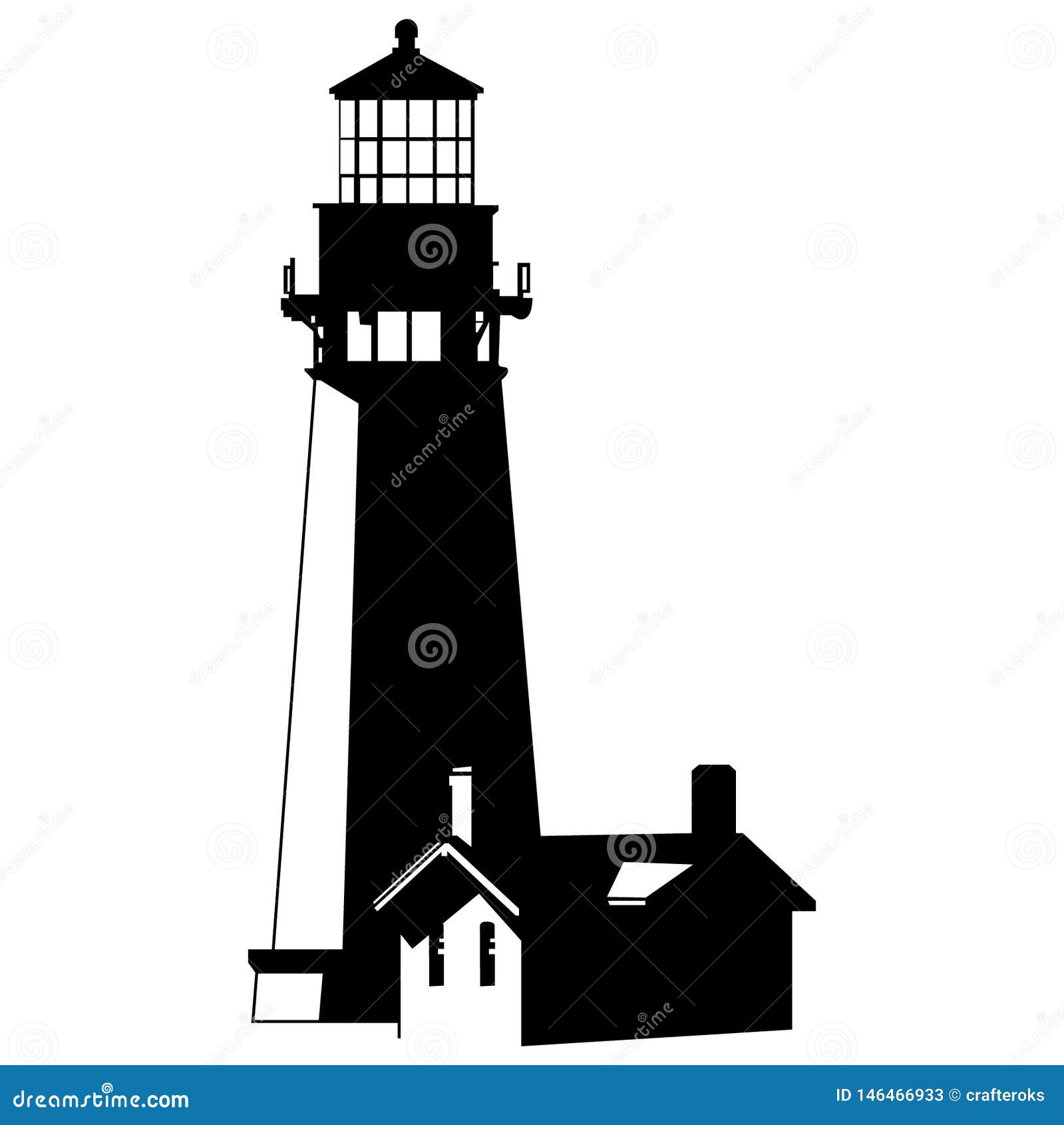 Lighthouse Vector, Eps Hand Drawn, Vector, Eps, Logo, Icon, Crafteroks ...