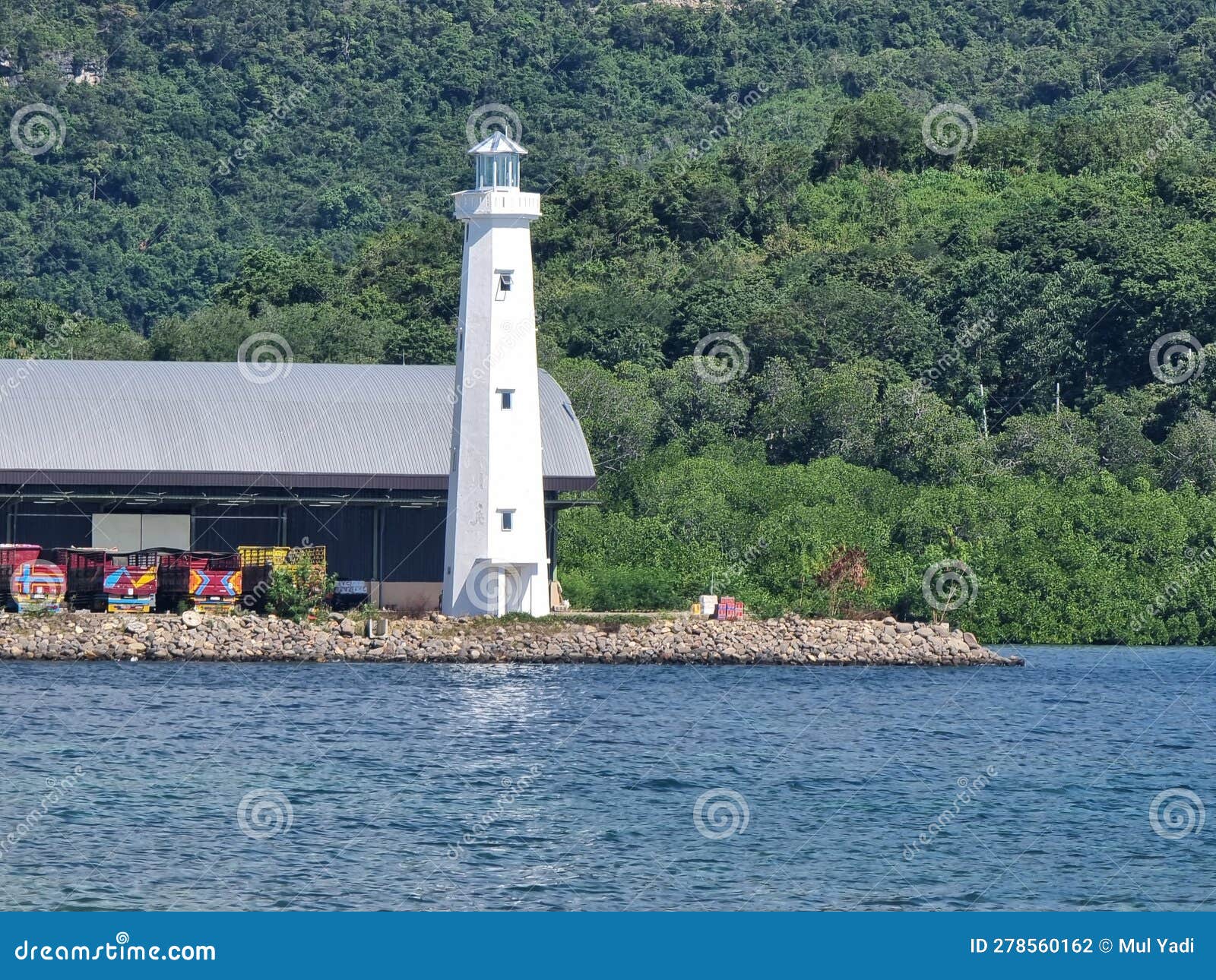 The Lighthouse is Very Helpful for Ship Captains To See the Existence ...