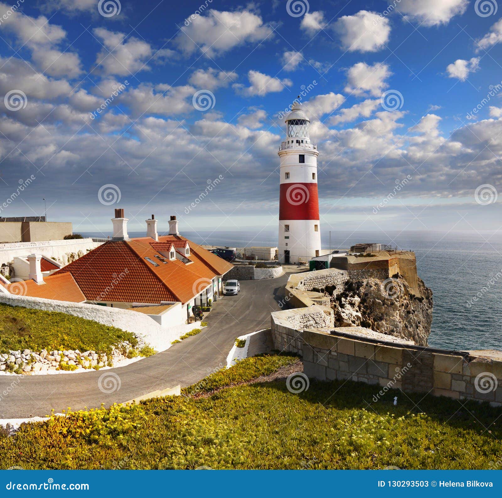 Lighthouse Victoria Tower stock image. Image of victoria - 130293503