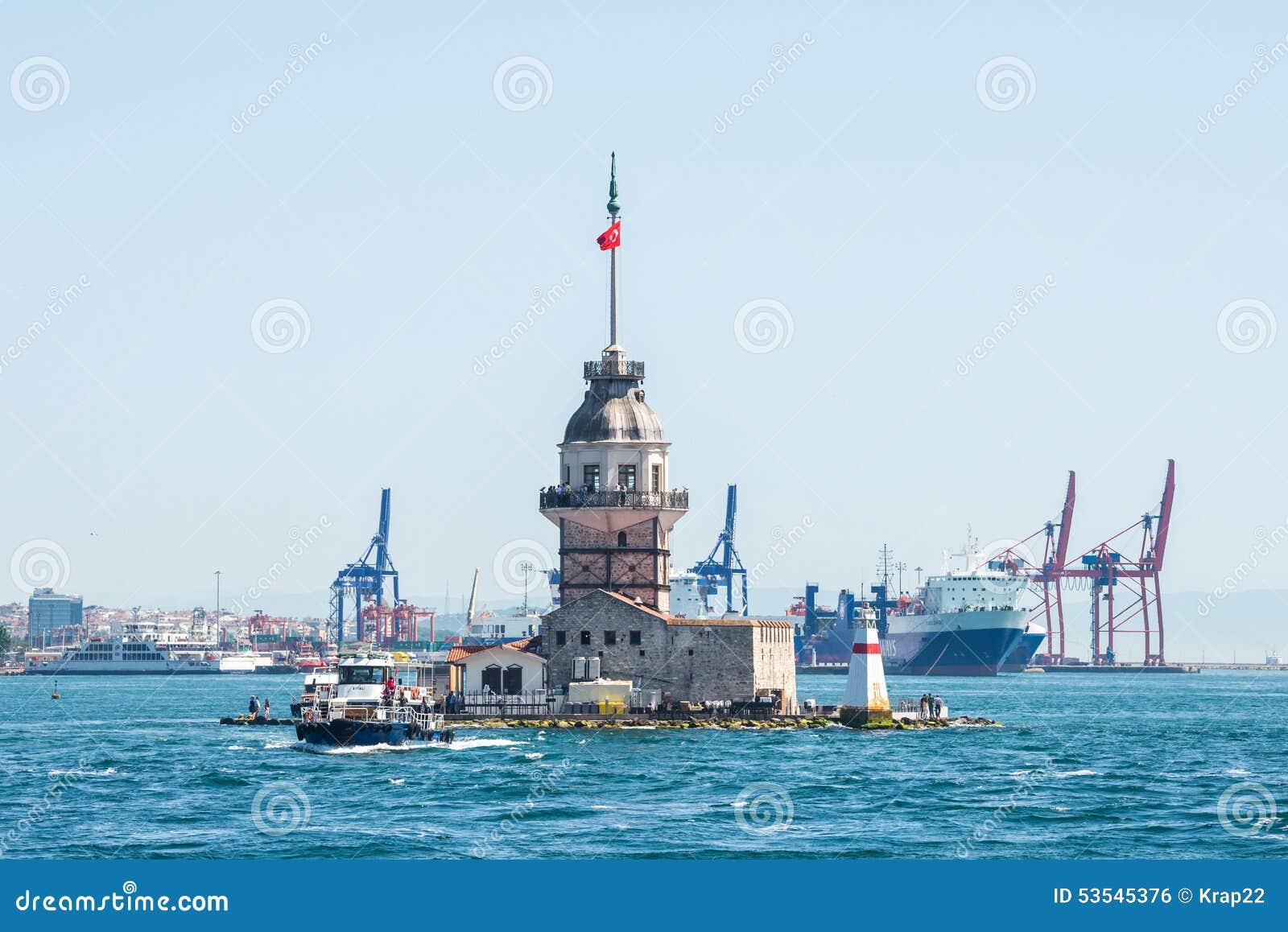 Lighthouse stock photo. Image of tourist, lighthouse - 53545376