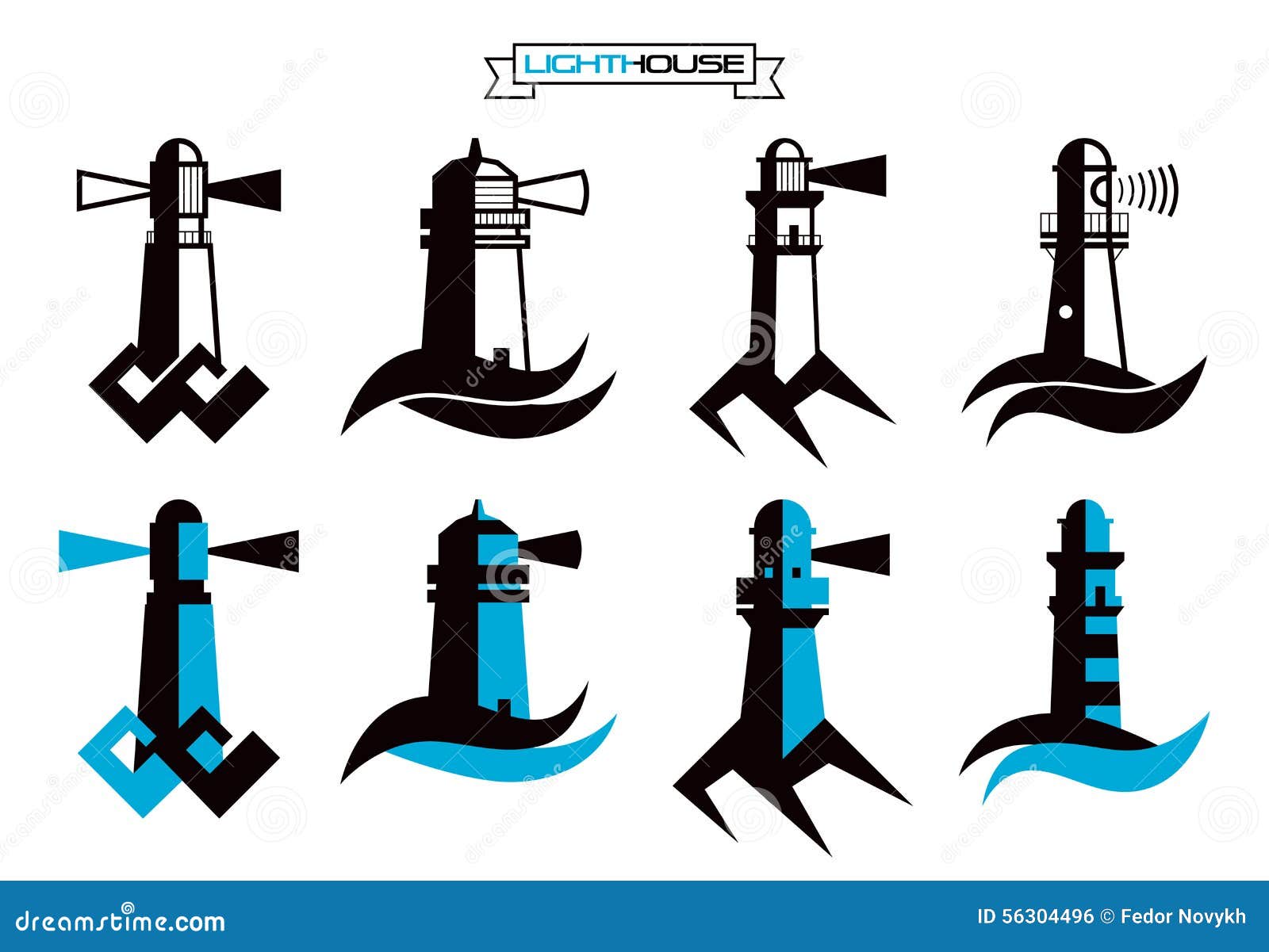 Lighthouse Badges Stock Illustrations – 207 Lighthouse Badges Stock ...