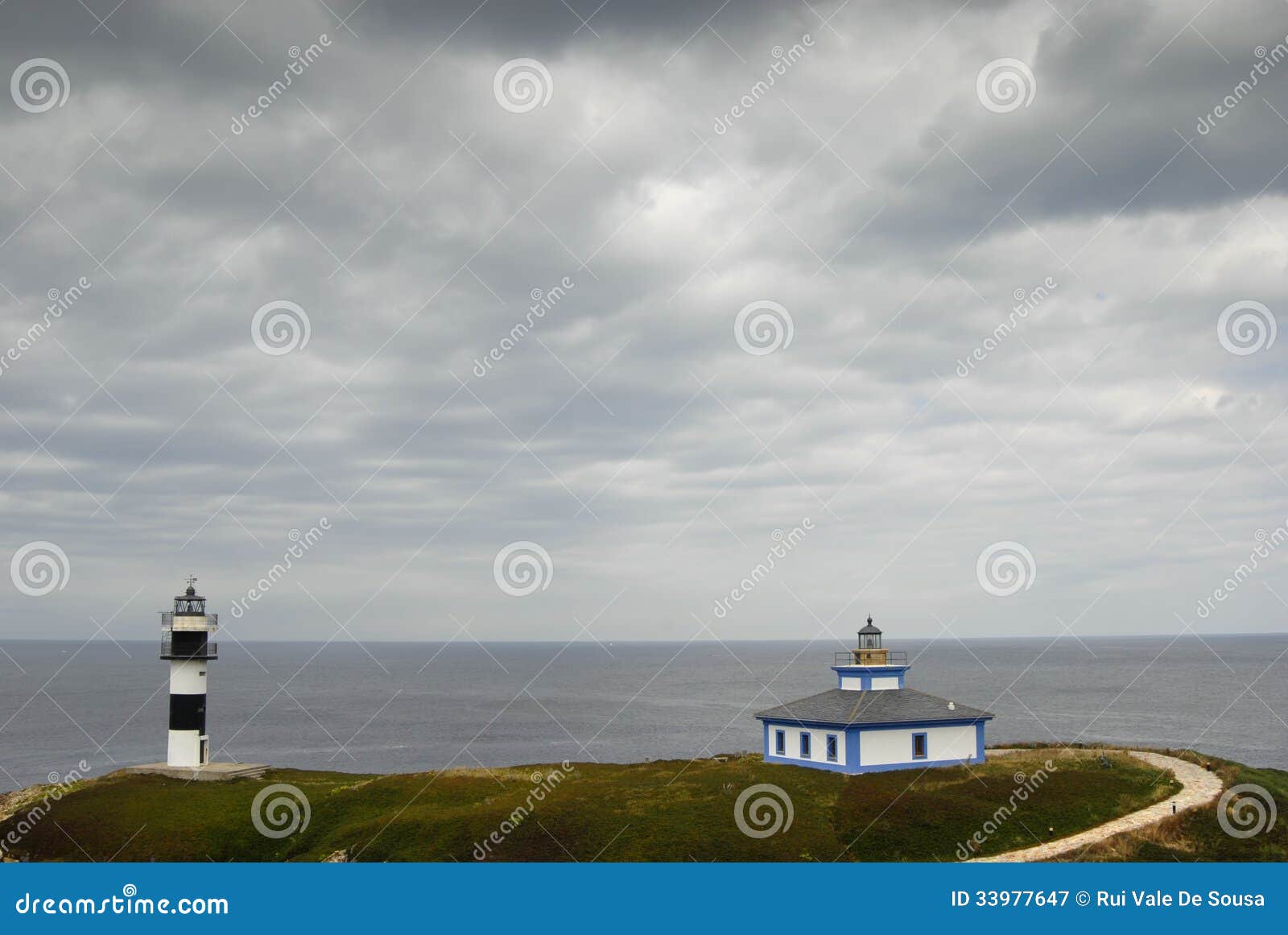 Lighthouses stock image. Image of coast, countryside - 33977647