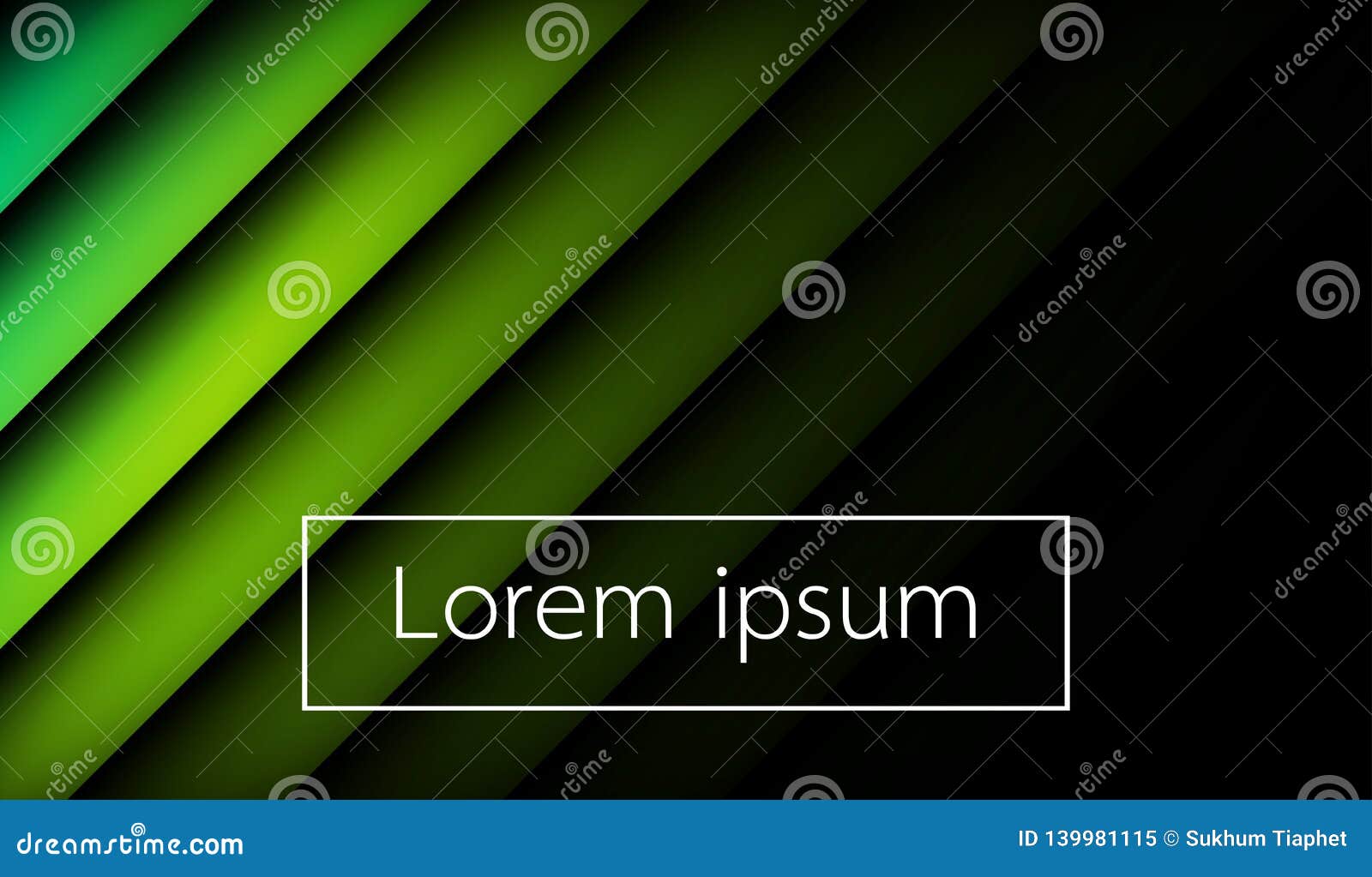 Abstract of the Green Dark Colorful Rectangles Background Stock ...