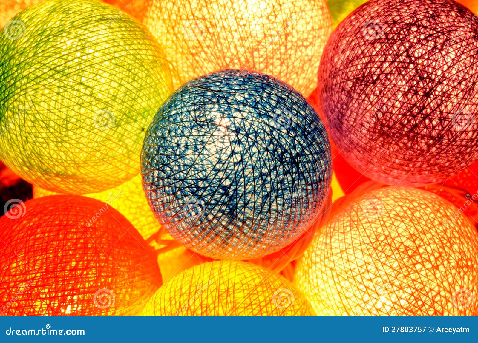 Lighting Balls. stock image. Image of celebration, elegance - 27803757