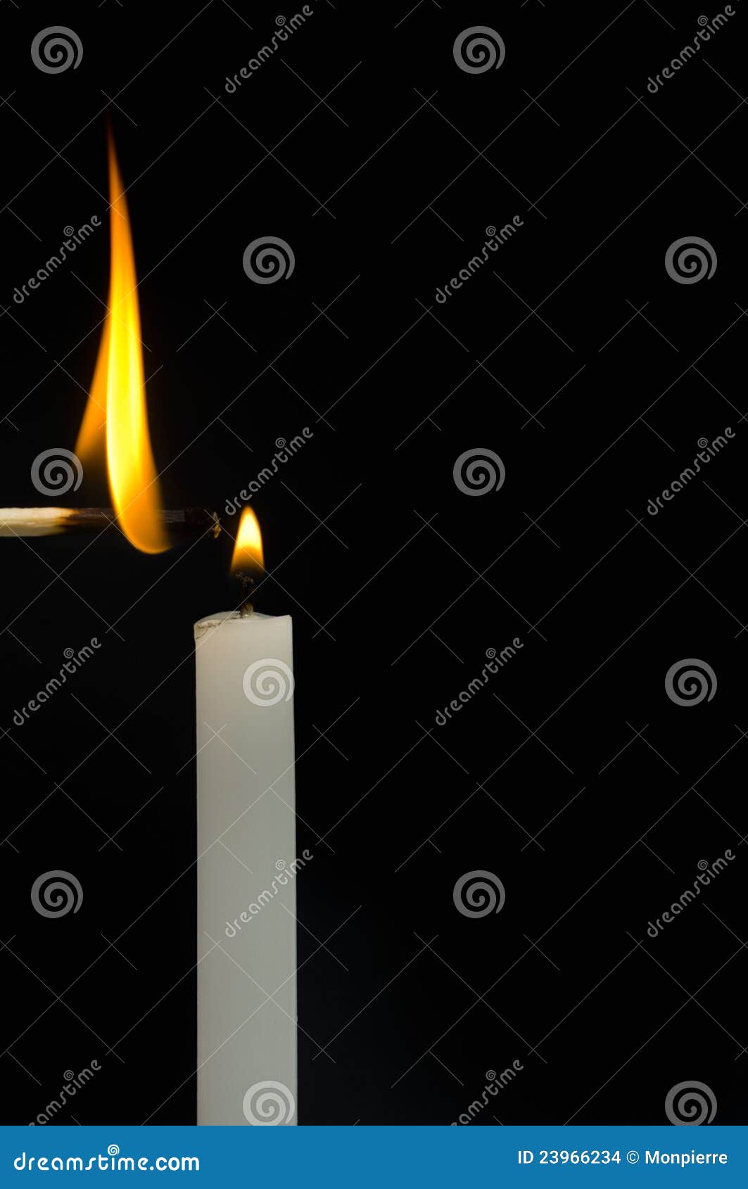 Lighting Candle stock photo. Image of candle, object - 23966234