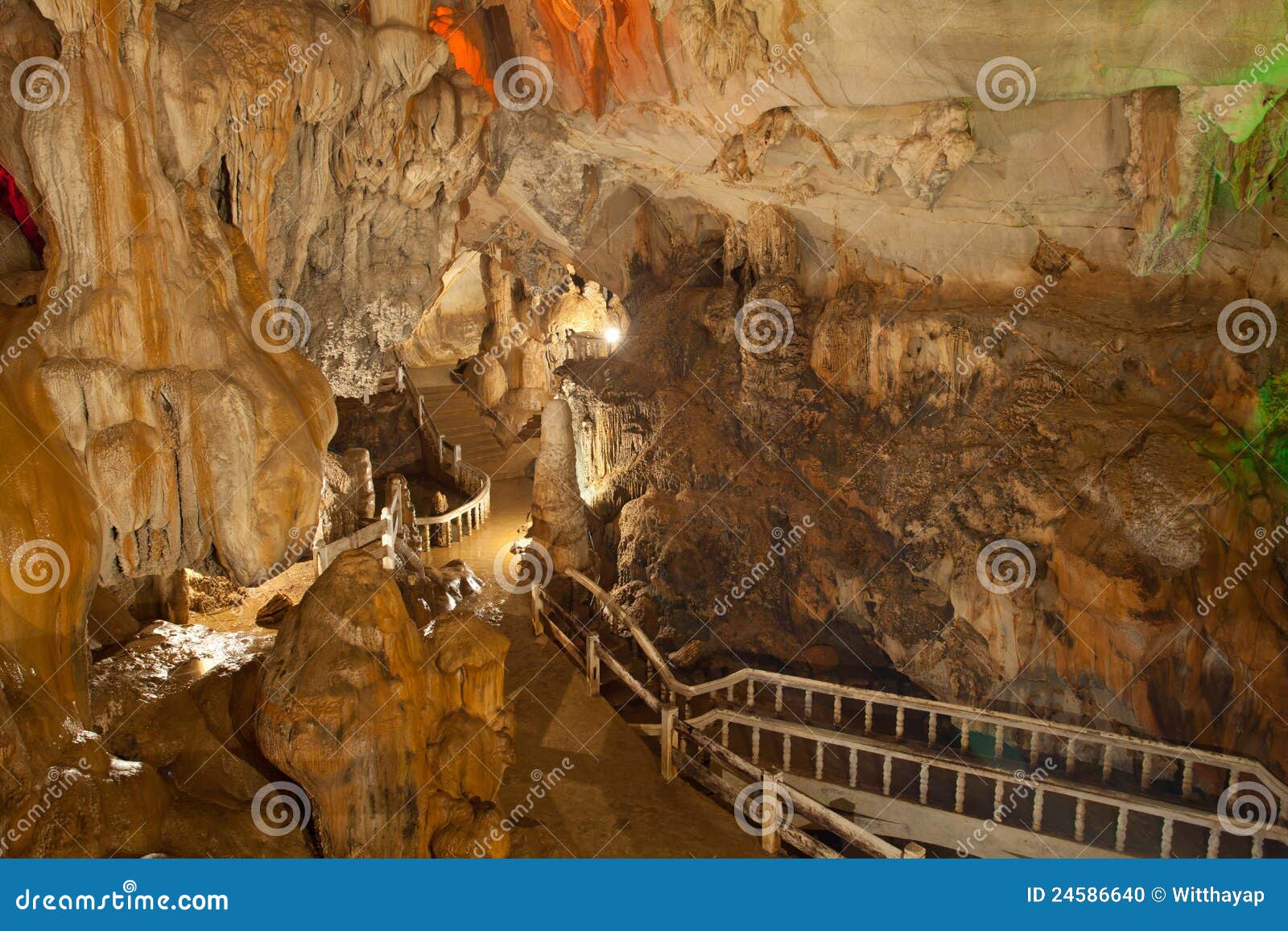 Lighting in cave stock photo. Image of rock, entrance - 24586640