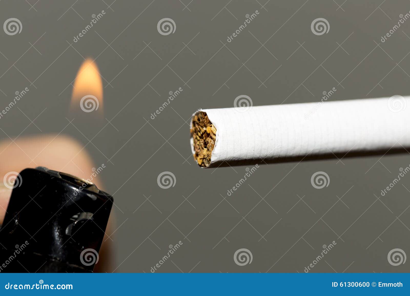 Lighting a Cigarette stock photo. Image of flame, close - 61300600