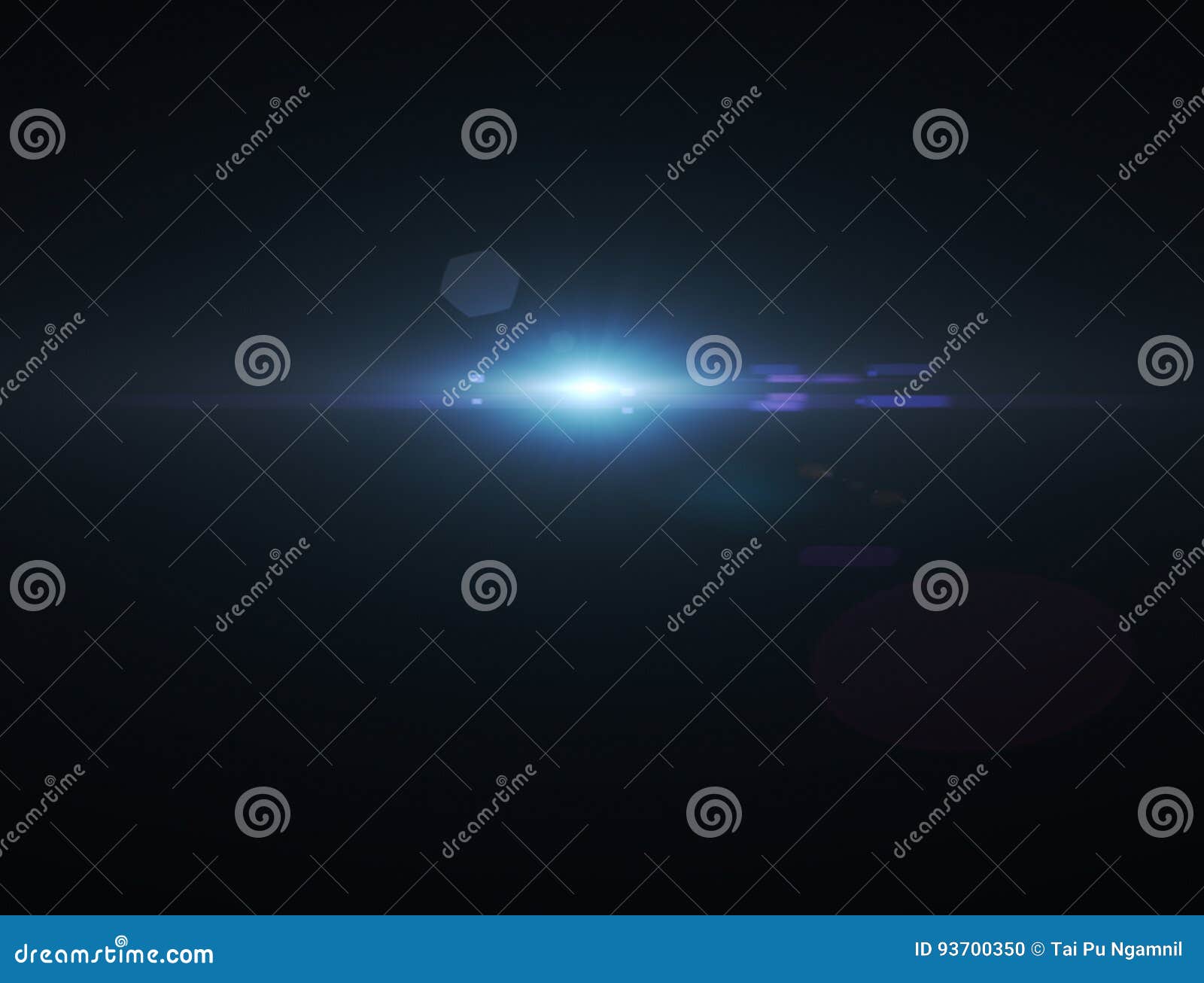 Lighting cold flare stock illustration. Illustration of color - 93700350