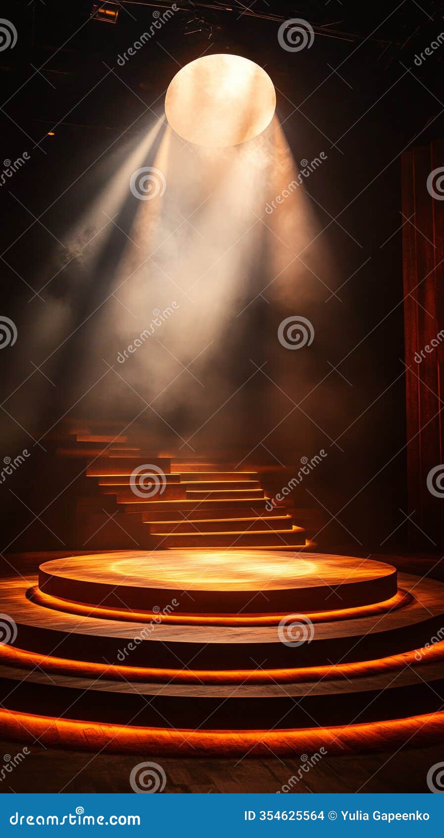 Lighting Design with Circular Beam and Waterfall Effect in Performance ...