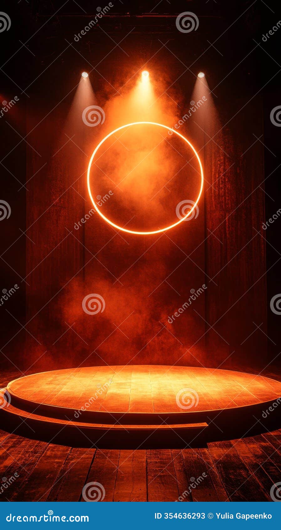 Lighting Design with Circular Beam and Waterfall Effect in Performance ...