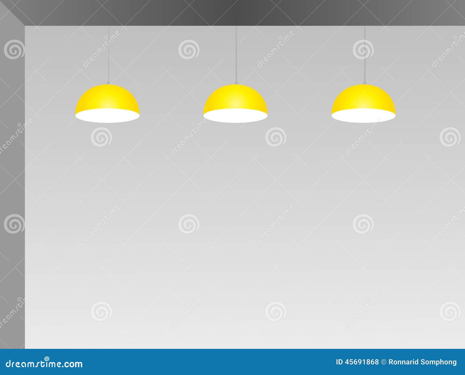 Lighting Downlight , Design Illustration Stock Photo - Image of ...