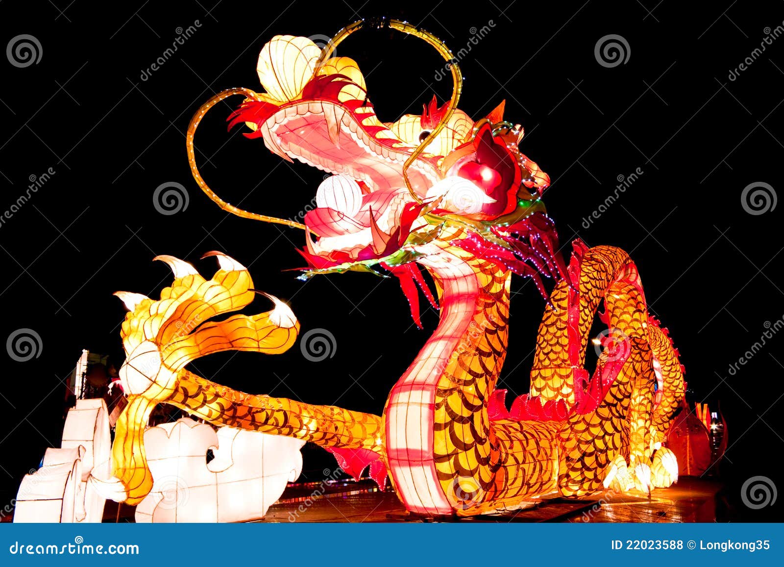 Lighting dragon-3 stock photo. Image of sculpture, power - 22023588