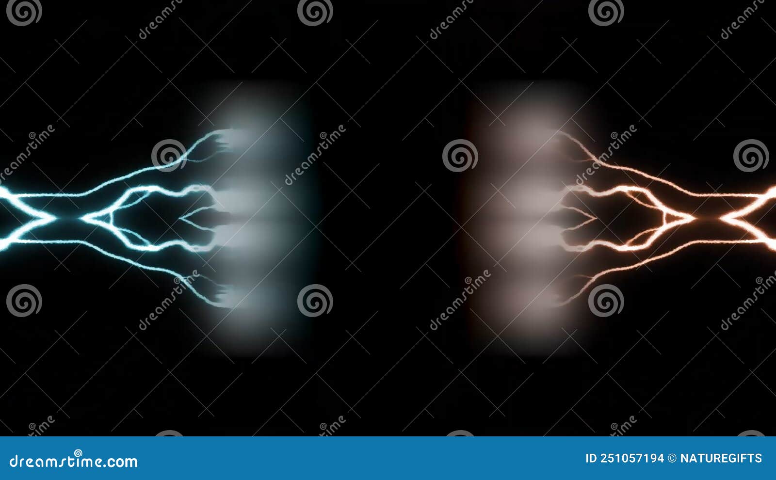 Lighting Electric Background Digital Stock Illustration - Illustration ...