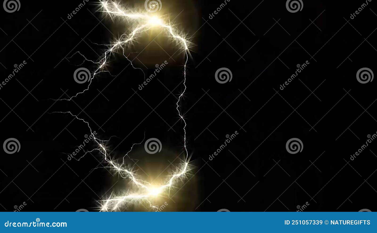 Lighting Electric Background Digital Stock Illustration - Illustration ...