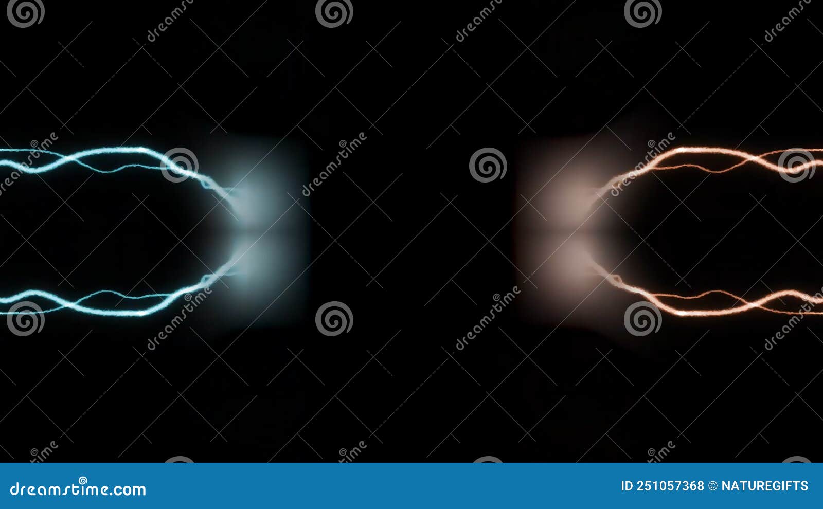 Lighting Electric Background Digital Stock Illustration - Illustration ...