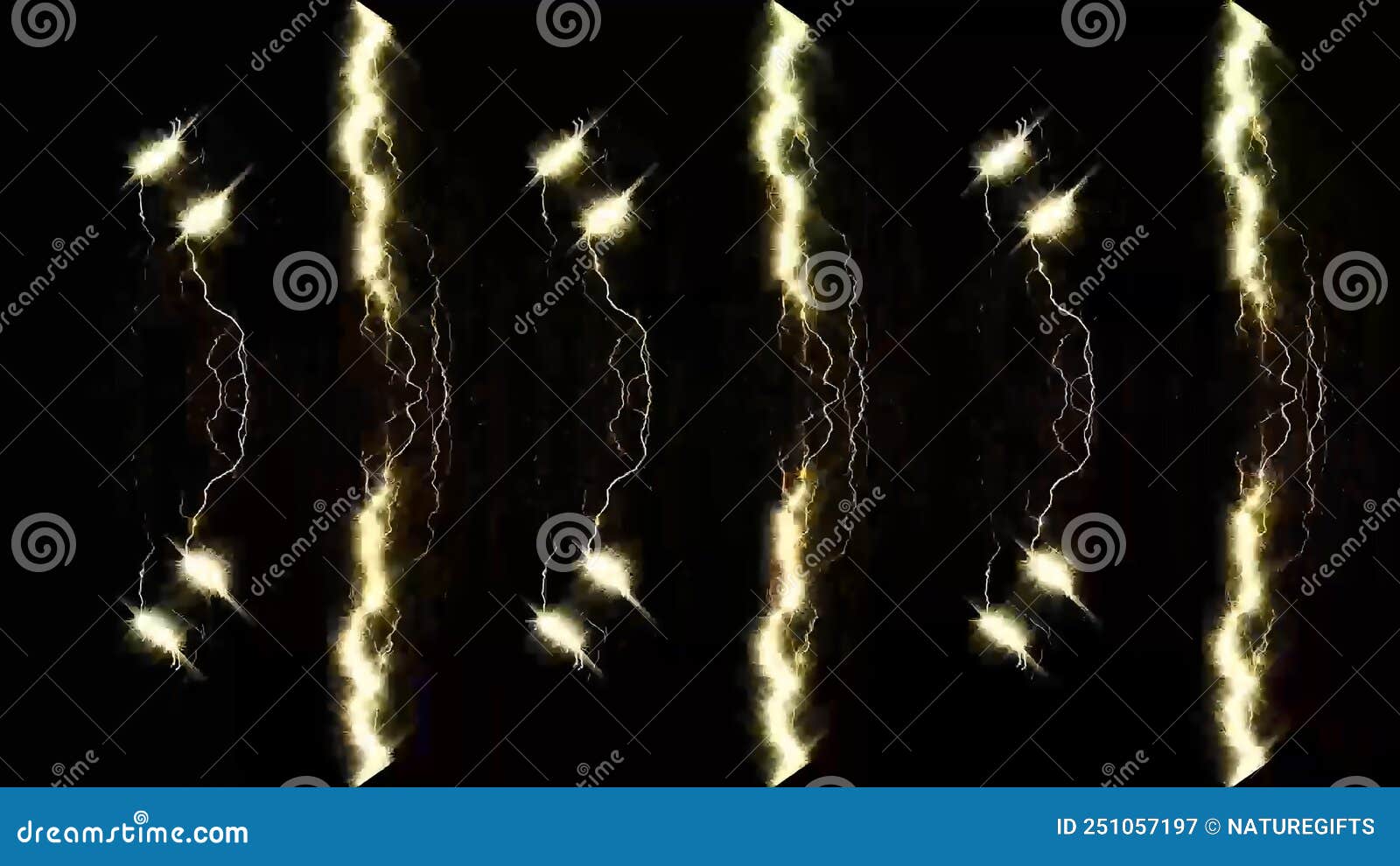 Lighting Electric Background Digital Stock Illustration - Illustration ...