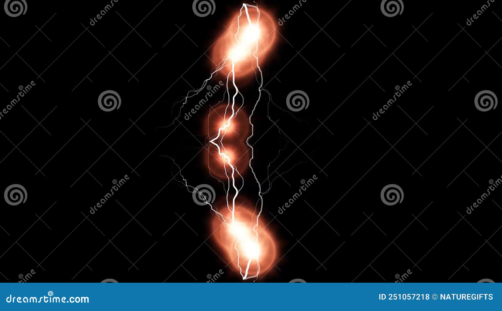 Lighting Electric Background Digital Stock Illustration - Illustration ...