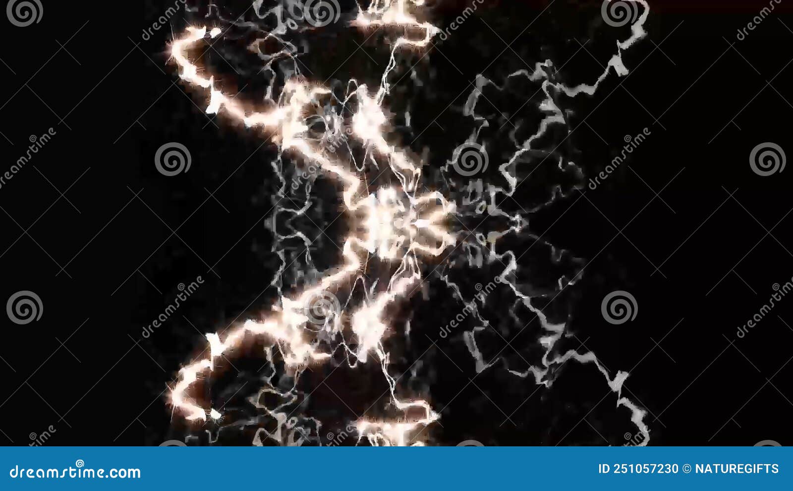 Lighting Electric Background Digital Stock Illustration - Illustration ...
