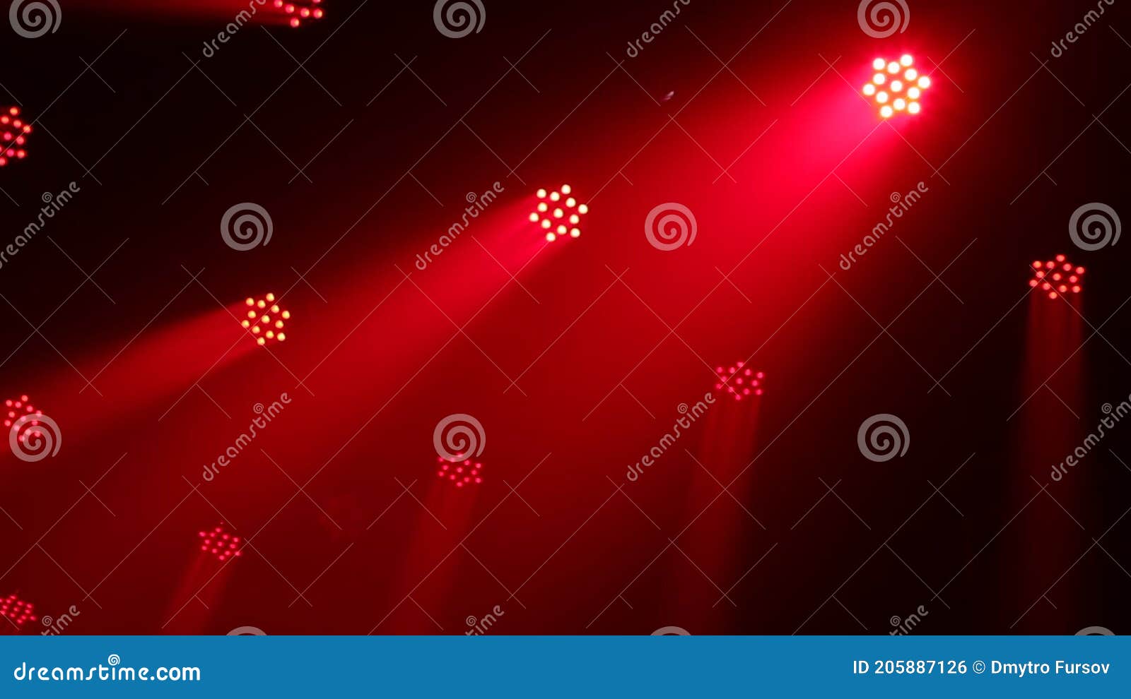 Lighting Equipment, Lighting Effects. Dynamic Strobe Light Stock ...
