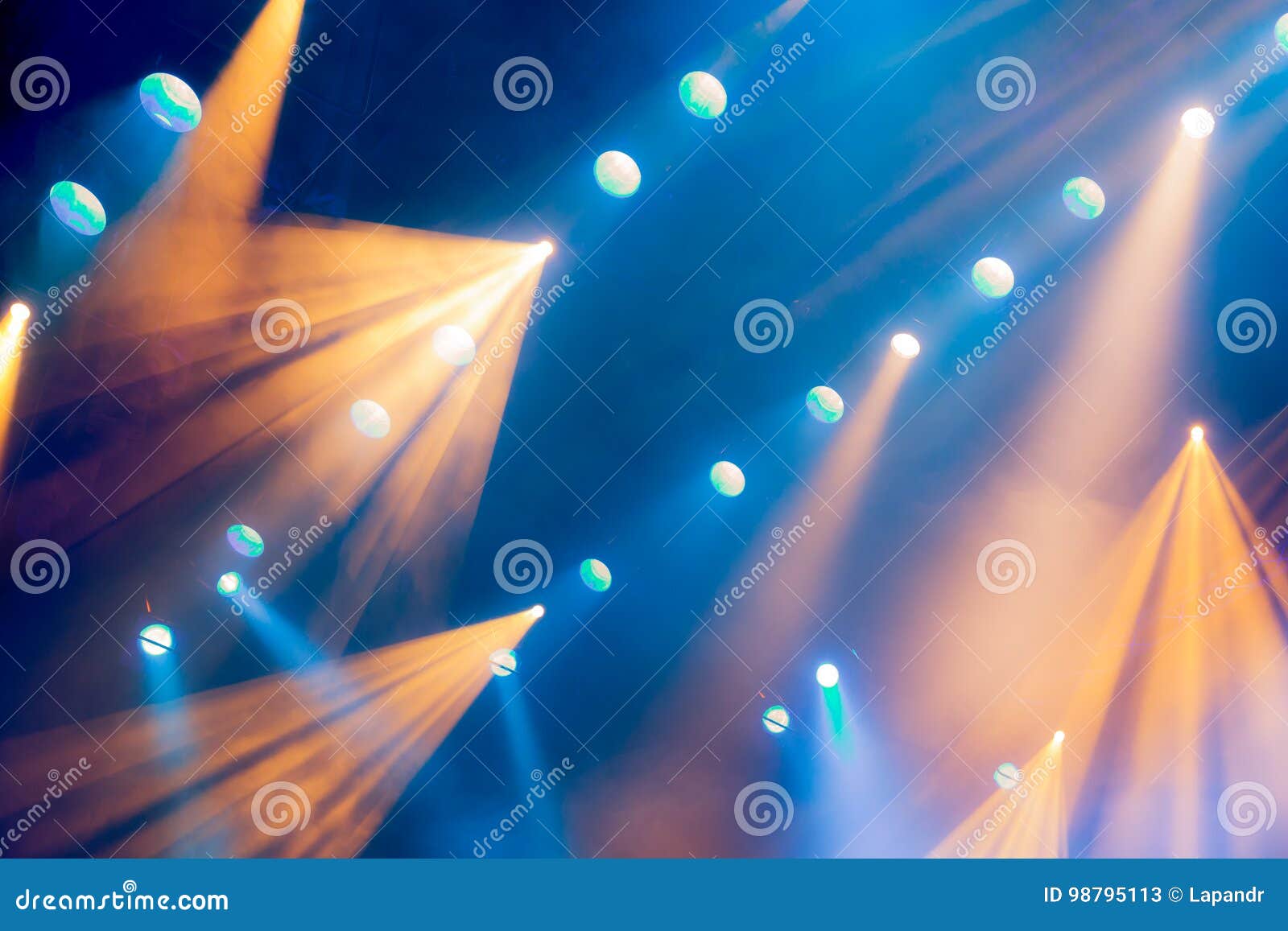 Lighting Equipment on the Stage of the Theatre during the Performance ...