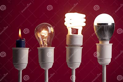 Lighting evolution stock image. Image of digital, power - 84549649