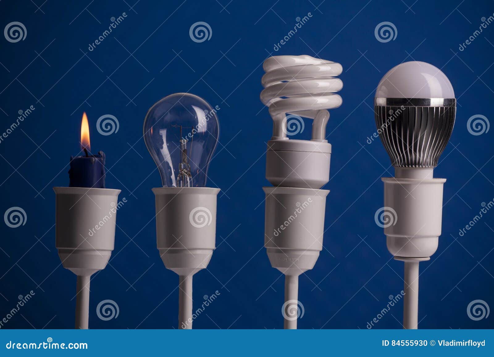 Lighting evolution stock photo. Image of concept, creative - 84555930