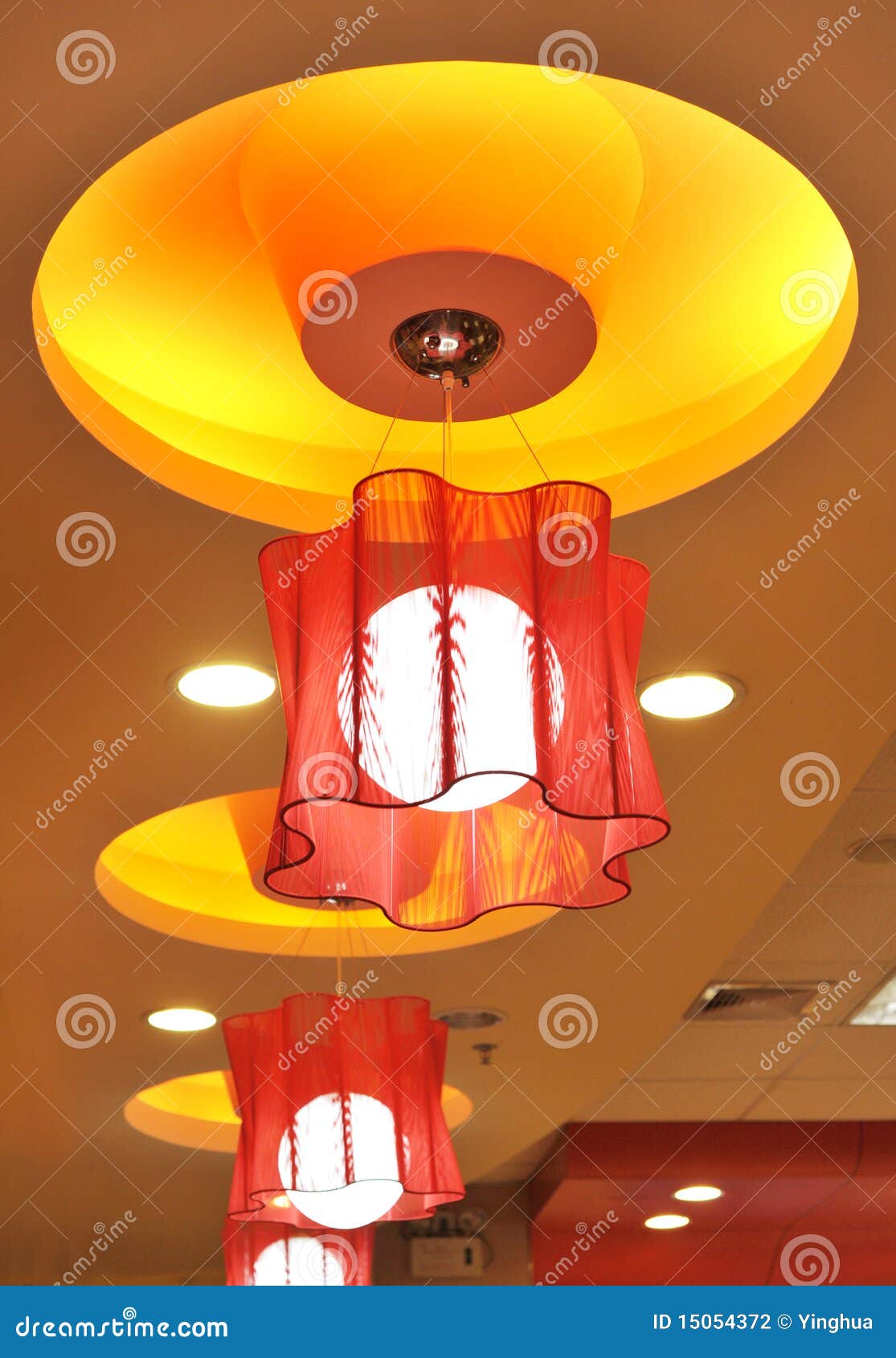 Lighting fixtures stock photo. Image of postmodern, indoors - 15054372