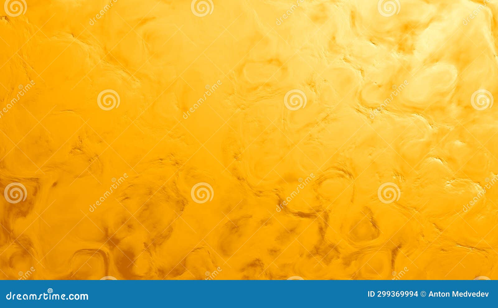 Lighting Golden Orange Bio Forms Surface Background - Abstract 3D ...