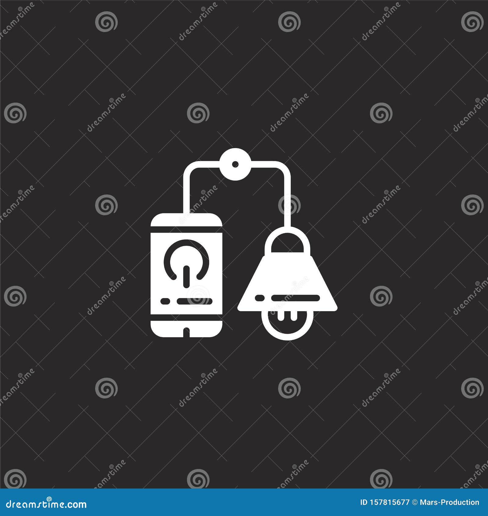 Lighting Icon. Filled Lighting Icon for Website Design and Mobile, App ...