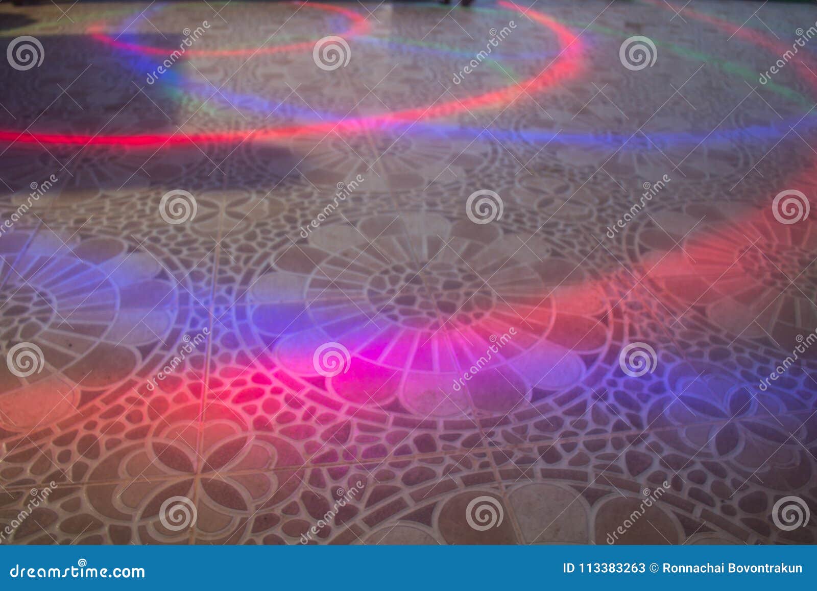 The Lighting Line on Floor Background Stock Image - Image of abstract ...