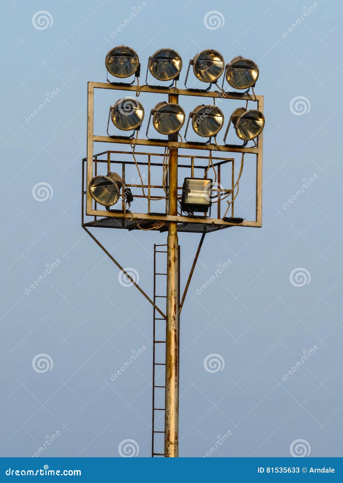 Lighting Mast With Lantern In Explosion-proof And Fire-proof Design ...