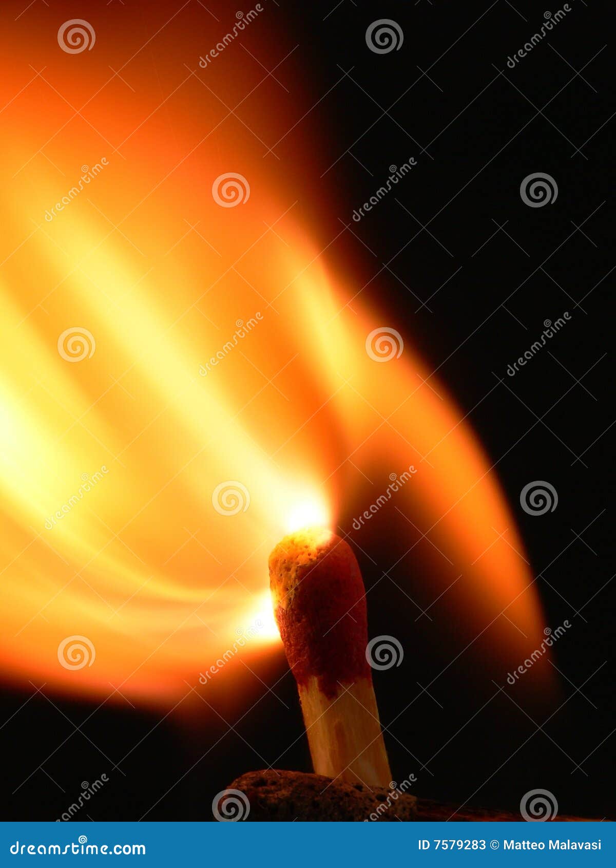 Lighting match stock image. Image of flame, brightly, lighting - 7579283