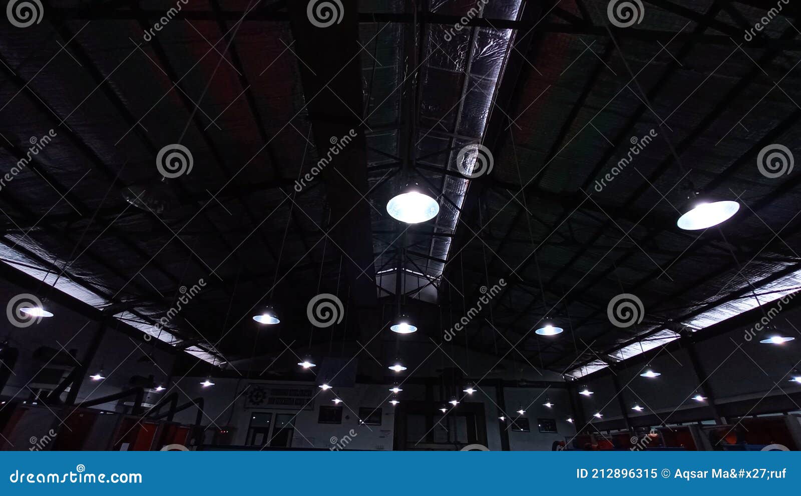 Lighting in My Workshop Welding Stock Image - Image of ceiling, room ...