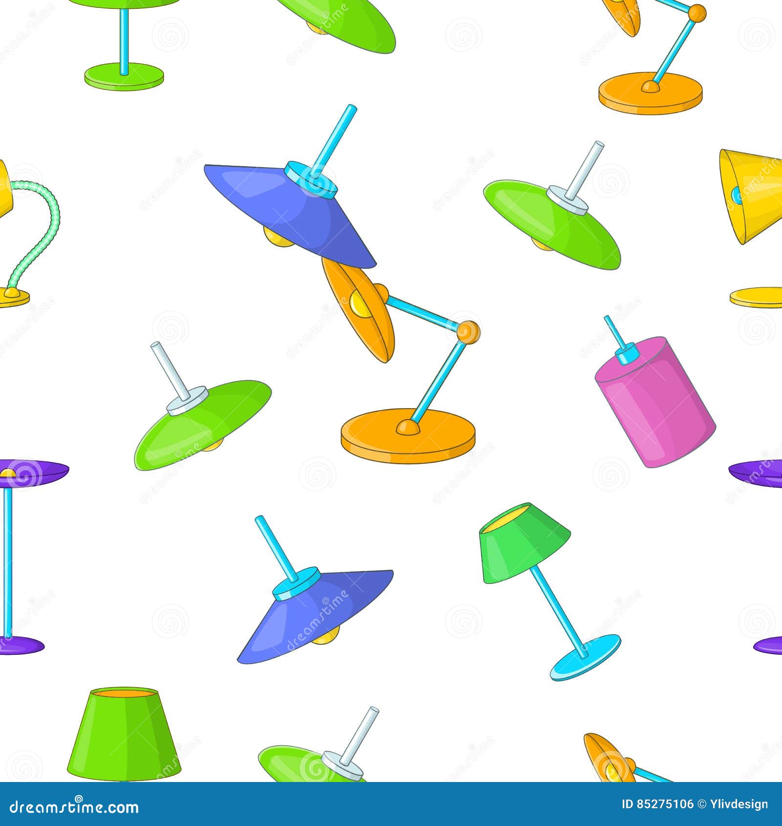 Lighting Pattern, Cartoon Style Stock Vector - Illustration of blog ...