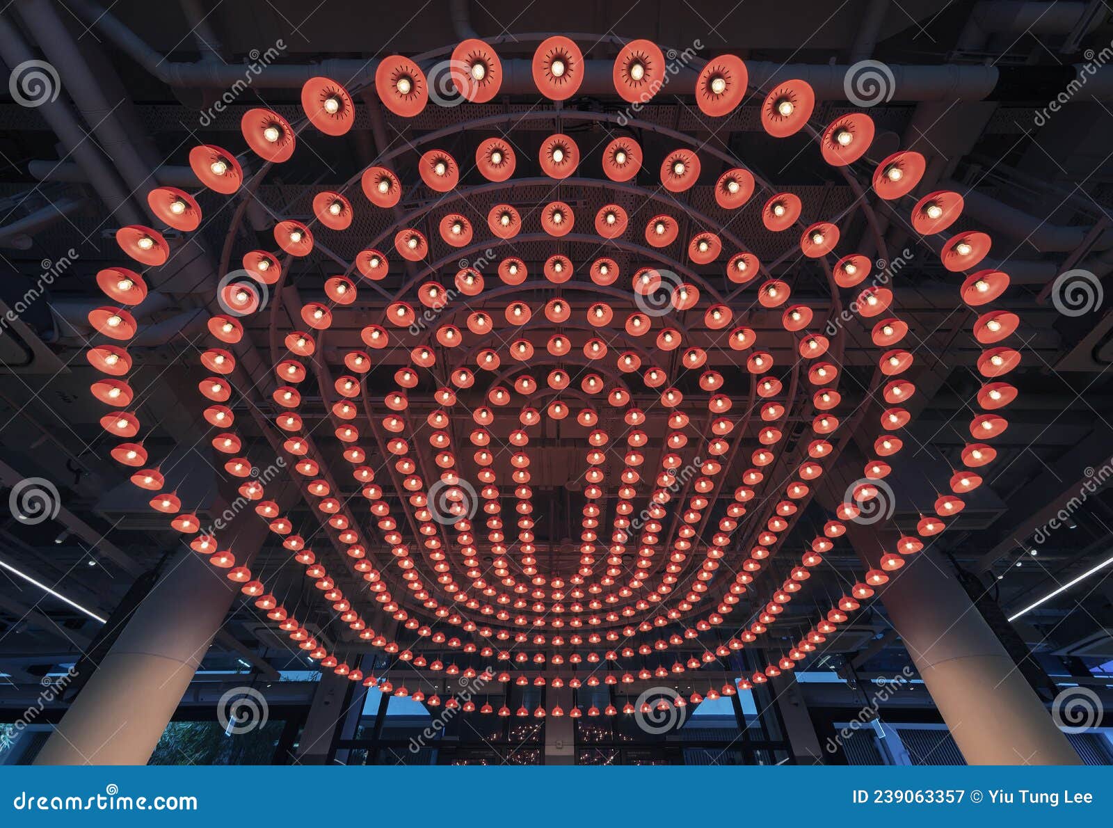 Lighting pattern interior stock image. Image of interior - 239063357