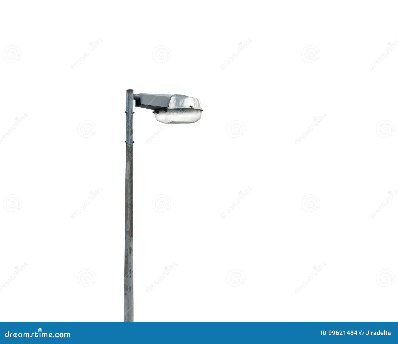 Lighting Pole on White Background Stock Photo - Image of equipment ...