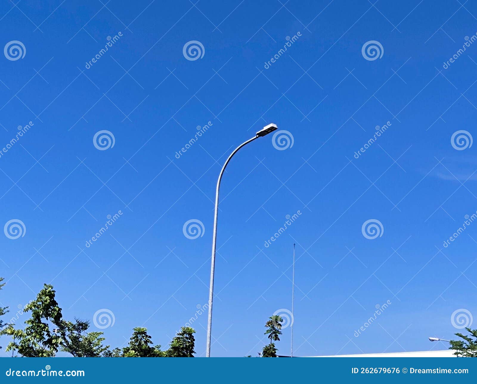 Lighting Poles And Transformers Stood Tall And Sturdy, Silently ...