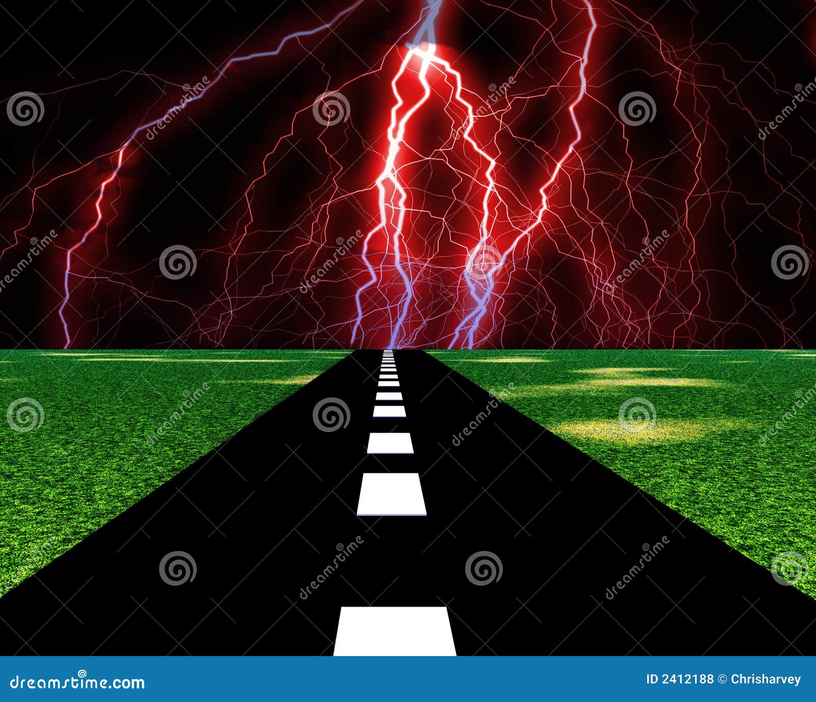 Lighting Road 2 stock illustration. Illustration of motorway - 2412188