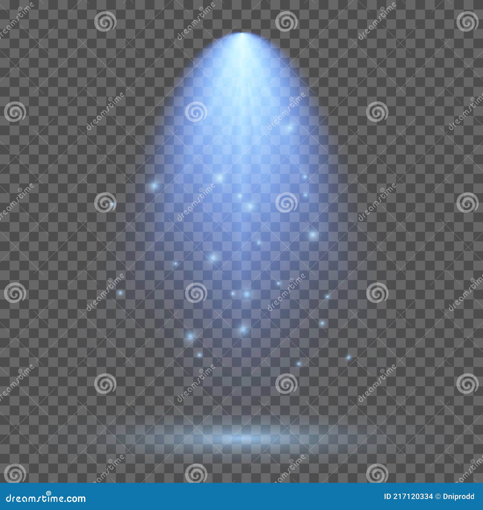 Lighting with Spotlight Illumination Effects Stock Vector ...