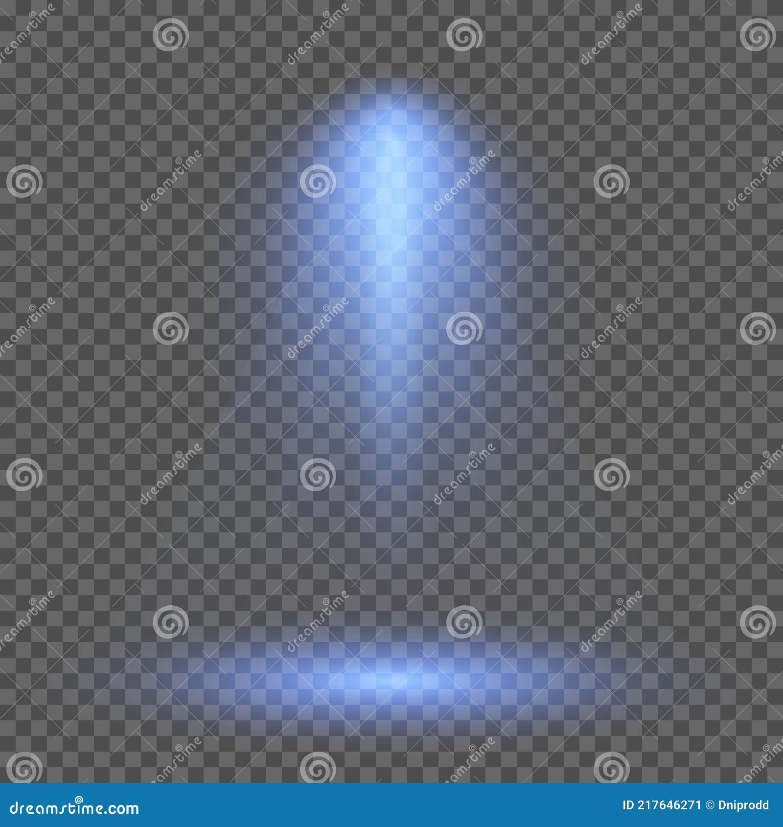Lighting with Spotlight Illumination Effects Stock Vector ...