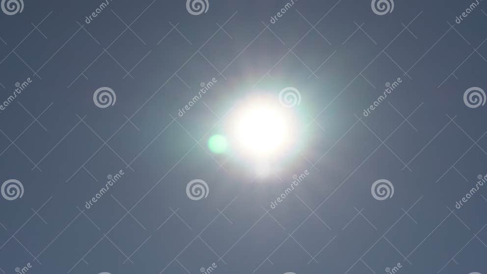 Lighting Sun in Blue Sky Image Hd Stock Photo - Image of high ...