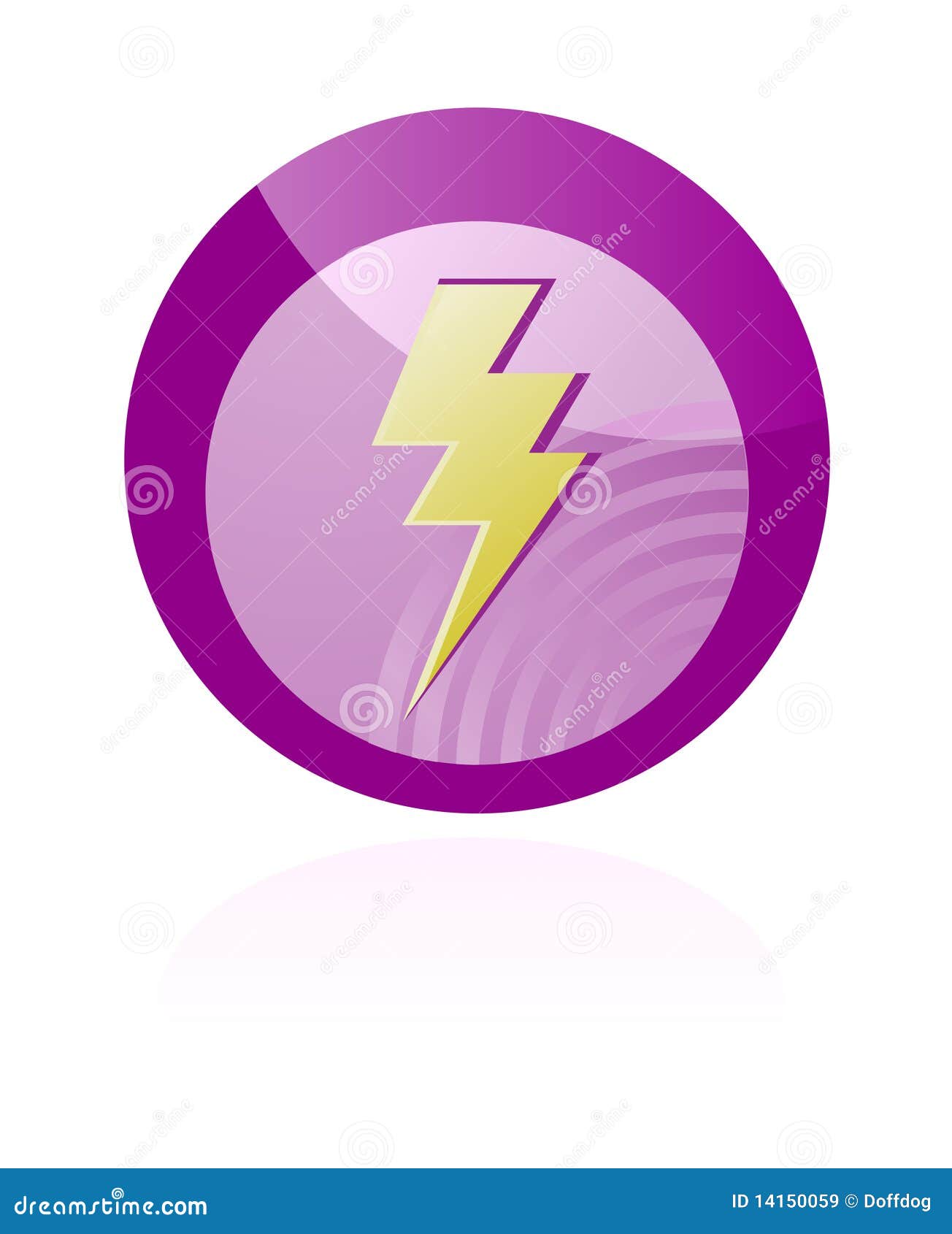 Lighting symbol stock vector. Illustration of energy - 14150059