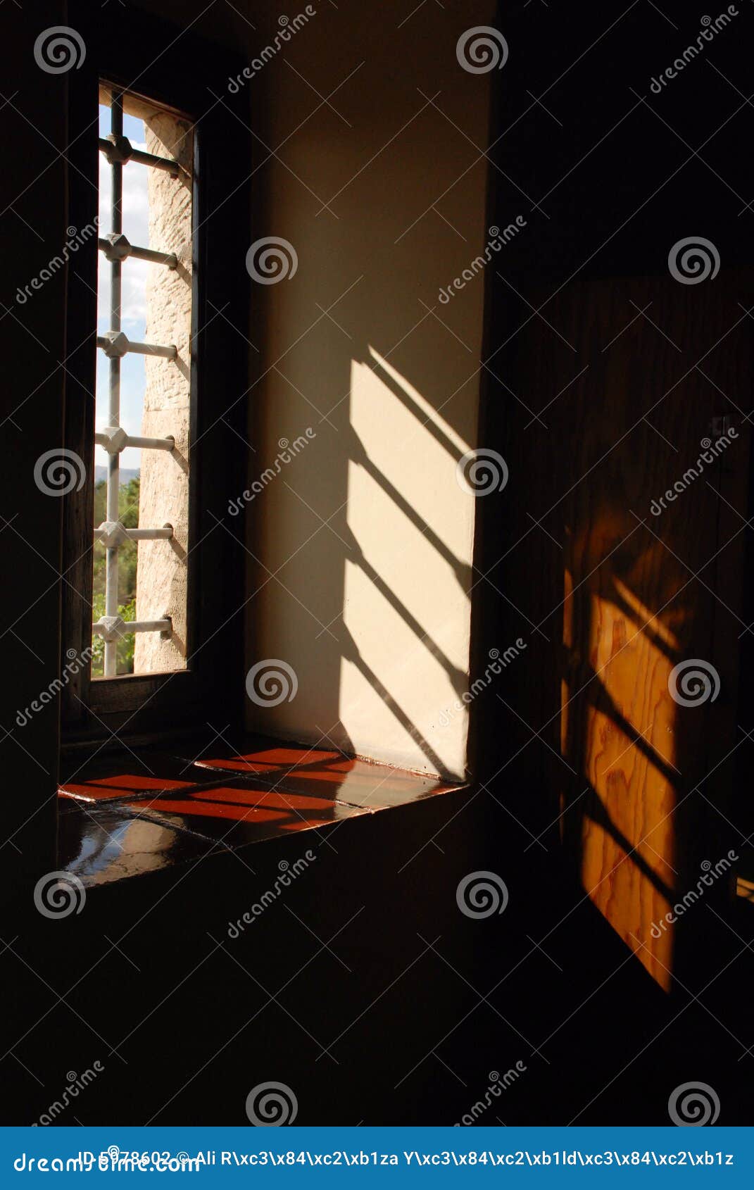 Lighting window and shadow stock photo. Image of abstract - 5978602